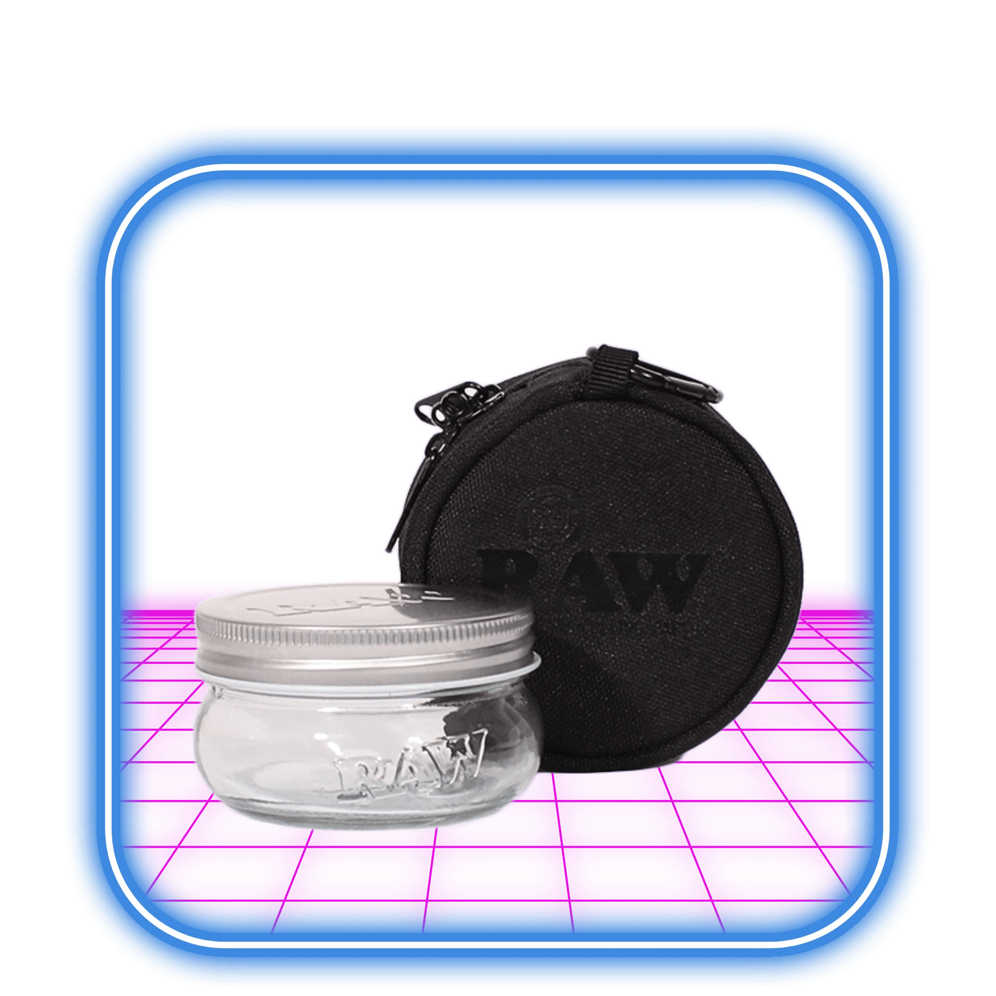 RAW | Mason Jar Small & Protective Case 6oz 177ml – HiMood.se